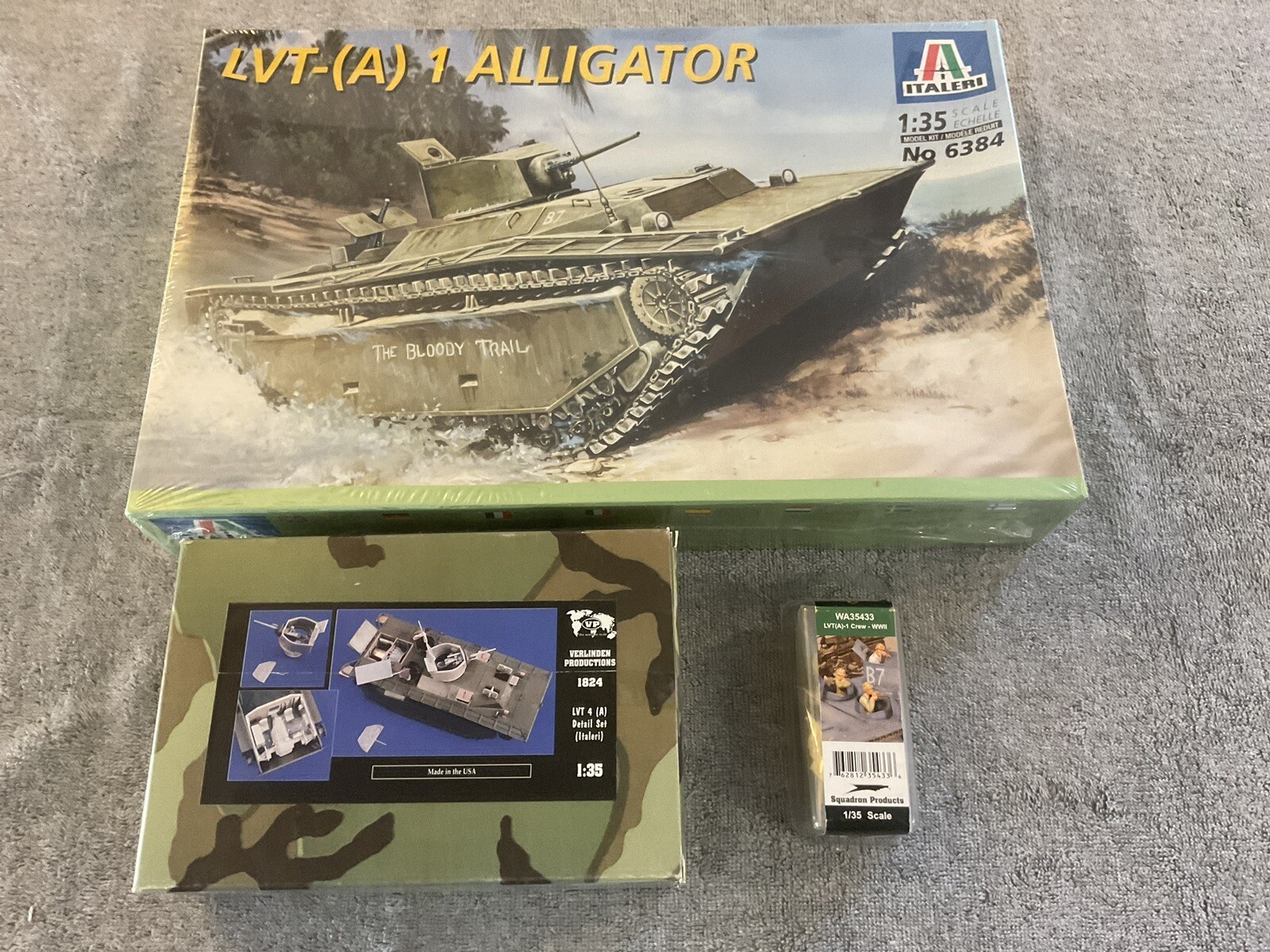 Us Lvt-(a) 1 alligator ( with resin upgrades) 1/35. Scale Italeri | eBay