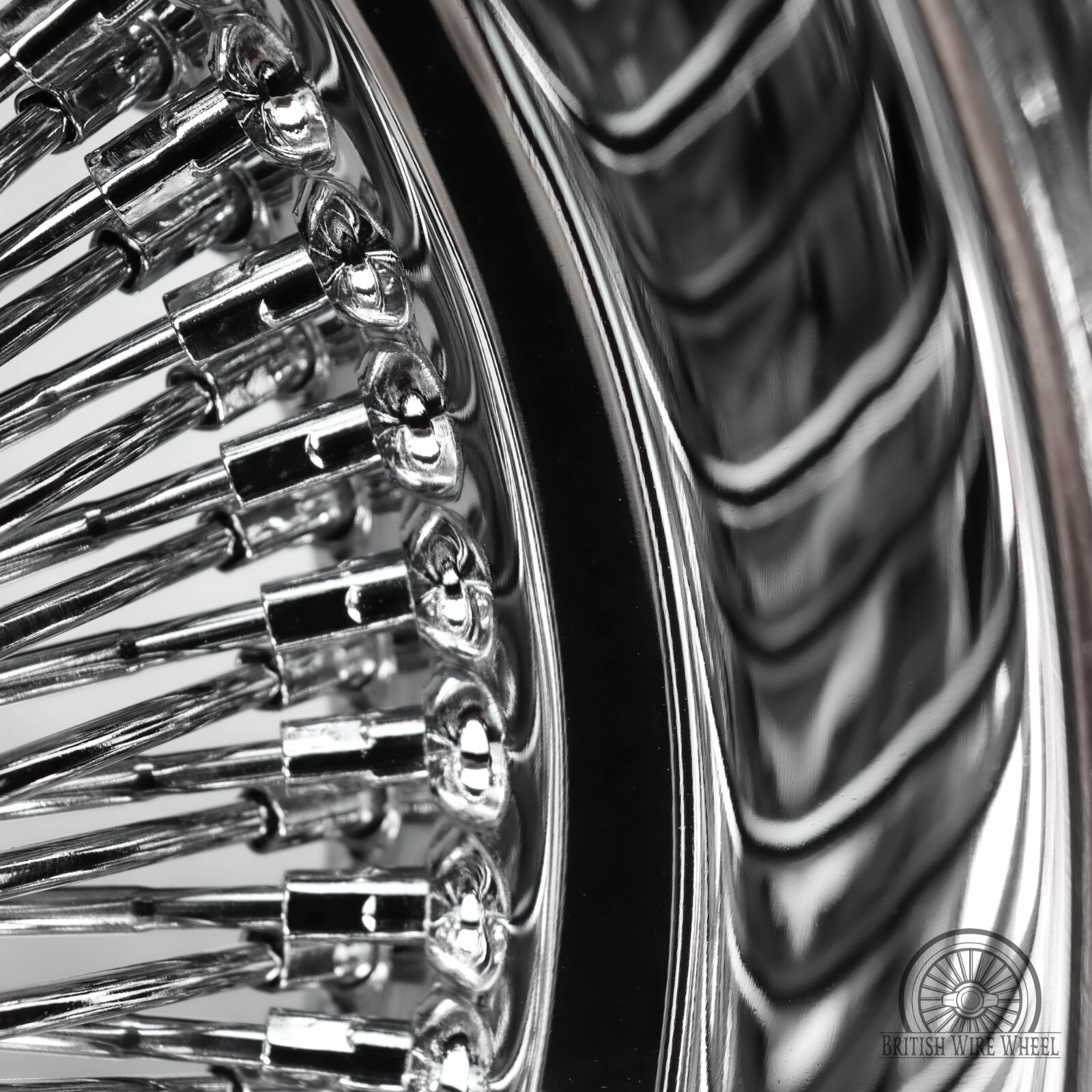 Lowrider Wire Wheels: 14 x 7 Reverse 100 Spoke with Gold Spinner Caps ...