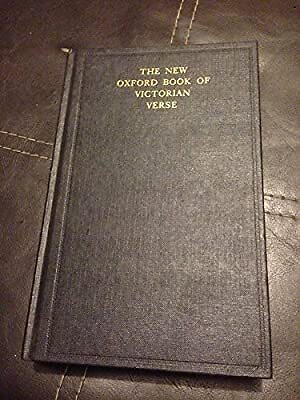 The New Oxford Book of Victorian Verse by Christopher Ricks (Hardcover ...