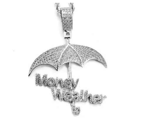 Brilliant Cubic Zirconia Lab-Created Men's Elegant Money Weather ...