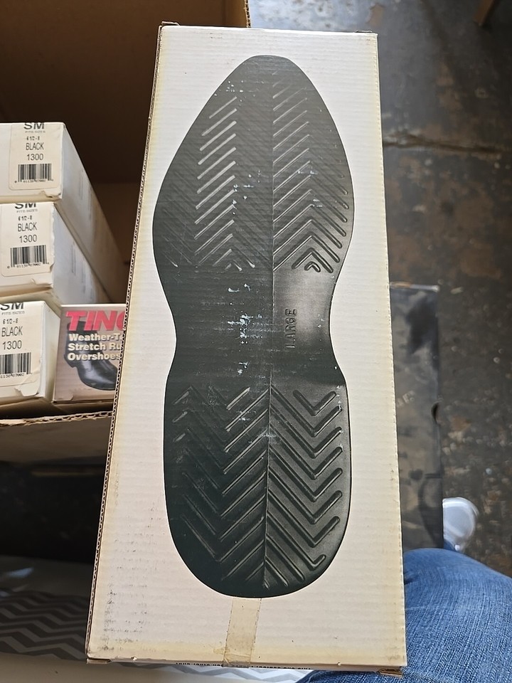 SM Tingley Western Boot Saver Weather Tuff Rubber Overshoes1600 MENS ...