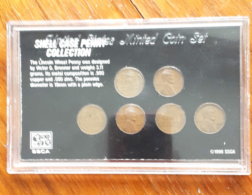 WWWII Shell Case Penny Collection 1944,1945,1946D Valuable! | eBay