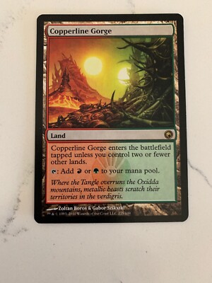 MTG Copperline Gorge Scars of Mirrodin NM | eBay