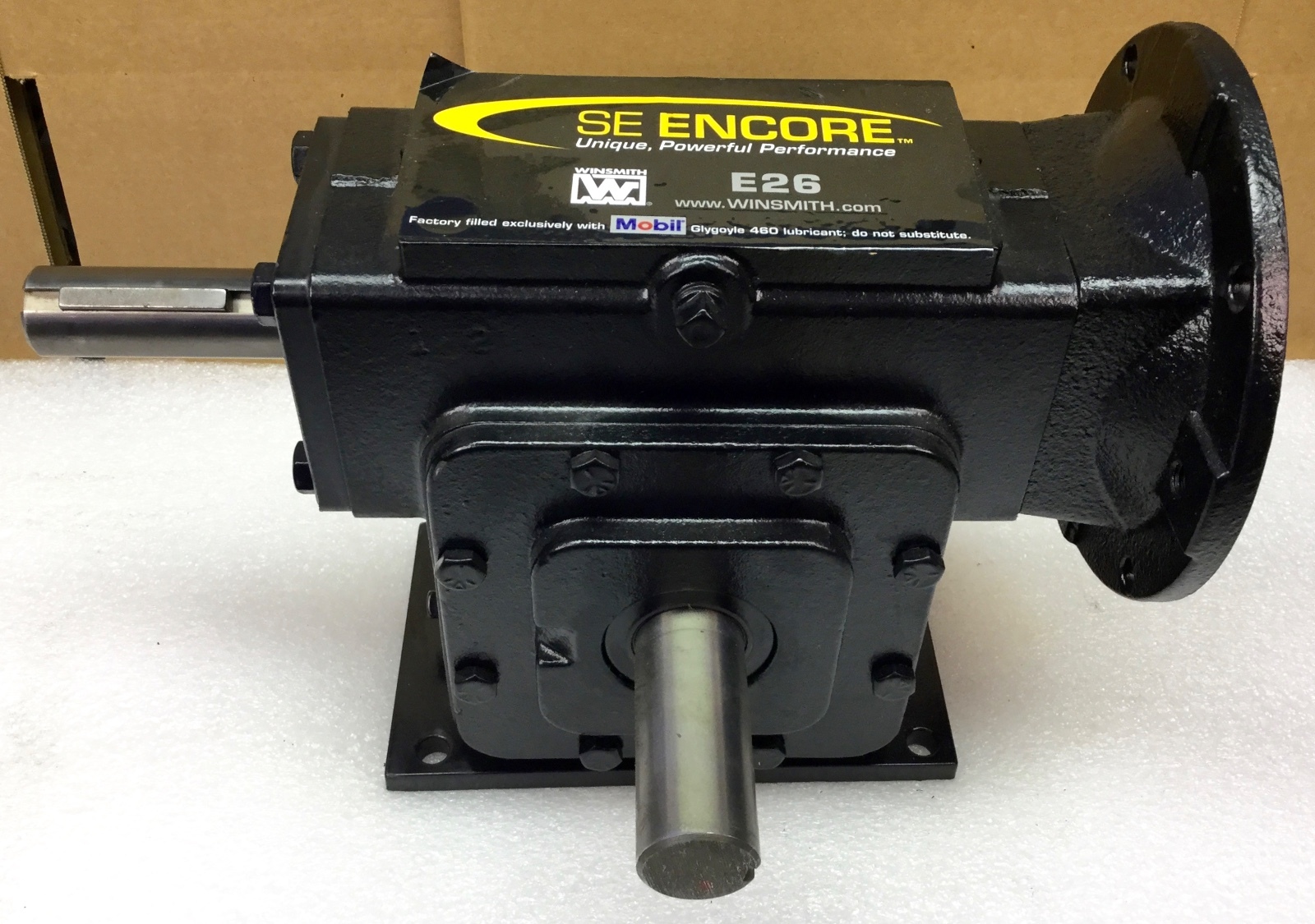WINSMITH E26MDTS075X0FT SPEED REDUCER 50-1 RATIO 1748 OUTPUT TORQUE NEW ...