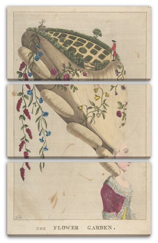 Kunstdruck Matthew Darly - Der Blumengarten | eBay
