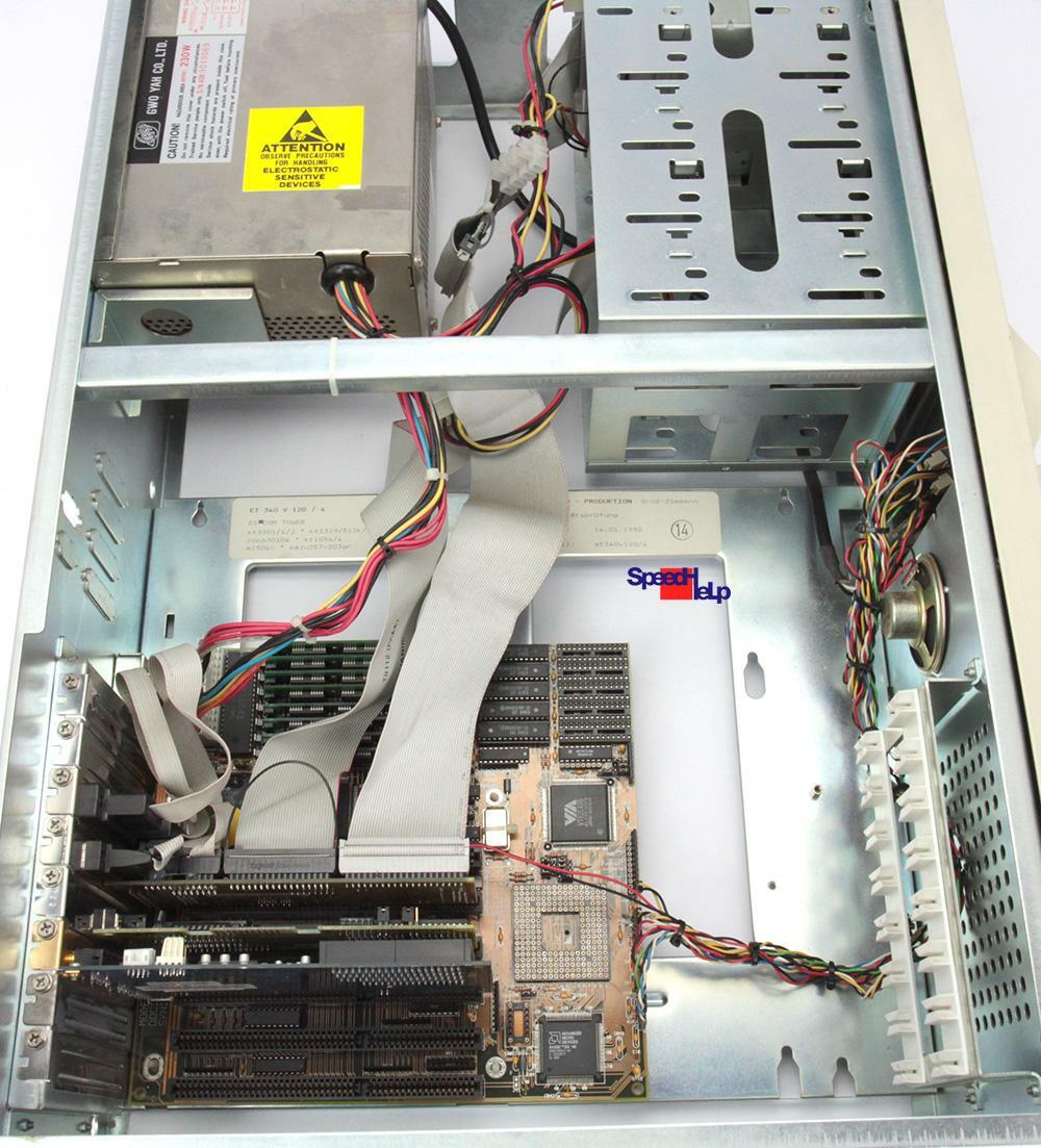 Retro 80386 386 Dx 40MHZ Computer PC Windows 3.1 98 Ms-dos Miro Sound ...