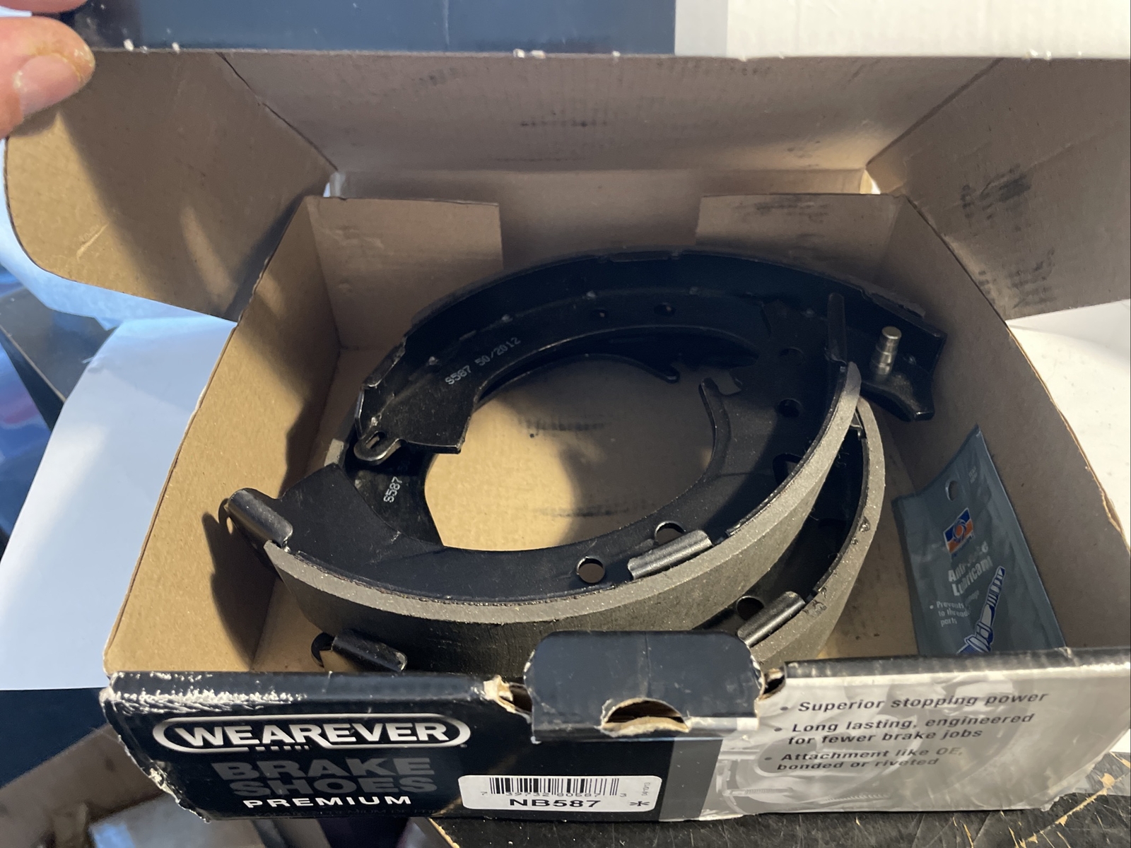 🟡WEAREVER BRAKE SHOES NB587 FITS TOYOTA CAMRY RAV4 SOLARA 99-04 FAST ...