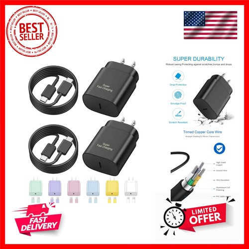 Type C Charger Fast Charging USBC Charger Block Charger C Charger 25W ...