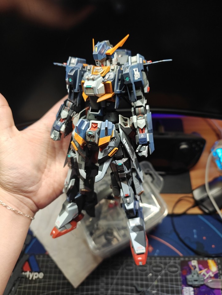 P-Bandai: MG 1/100 Gundam TR-1 (Hazel Owsla) Custom Painted | eBay