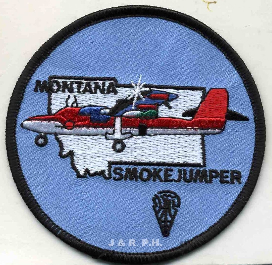 Wildland - Montana Smoke Jumper (3.5" round size) fire patch | eBay