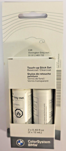 New Genuine BMW Touch Up Stick Donington Grey Paint Code: C28 ...