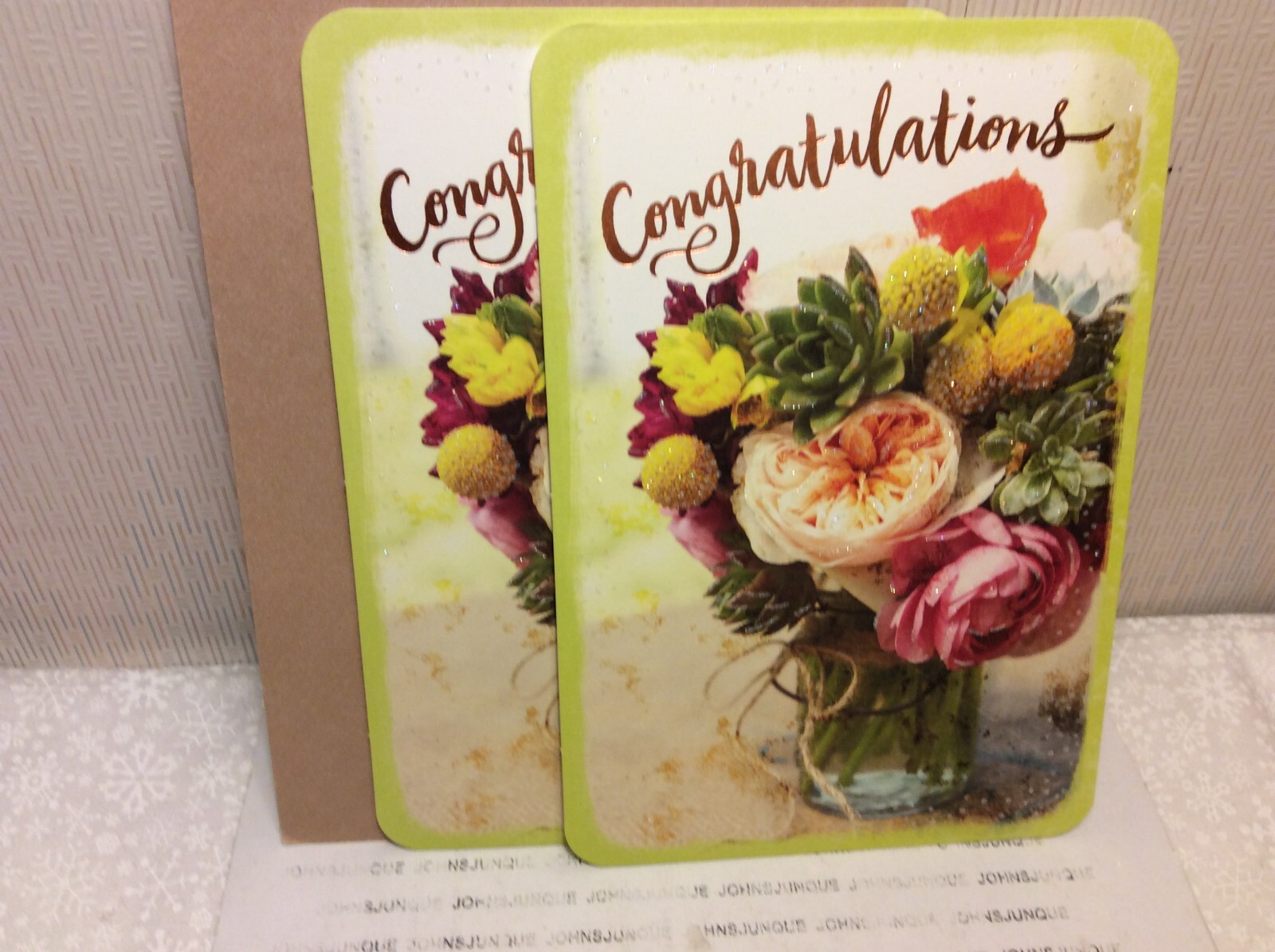 HALLMARK JUST BECAUSE GREETING CARDS New W/Envelopes-LOT 2 ...