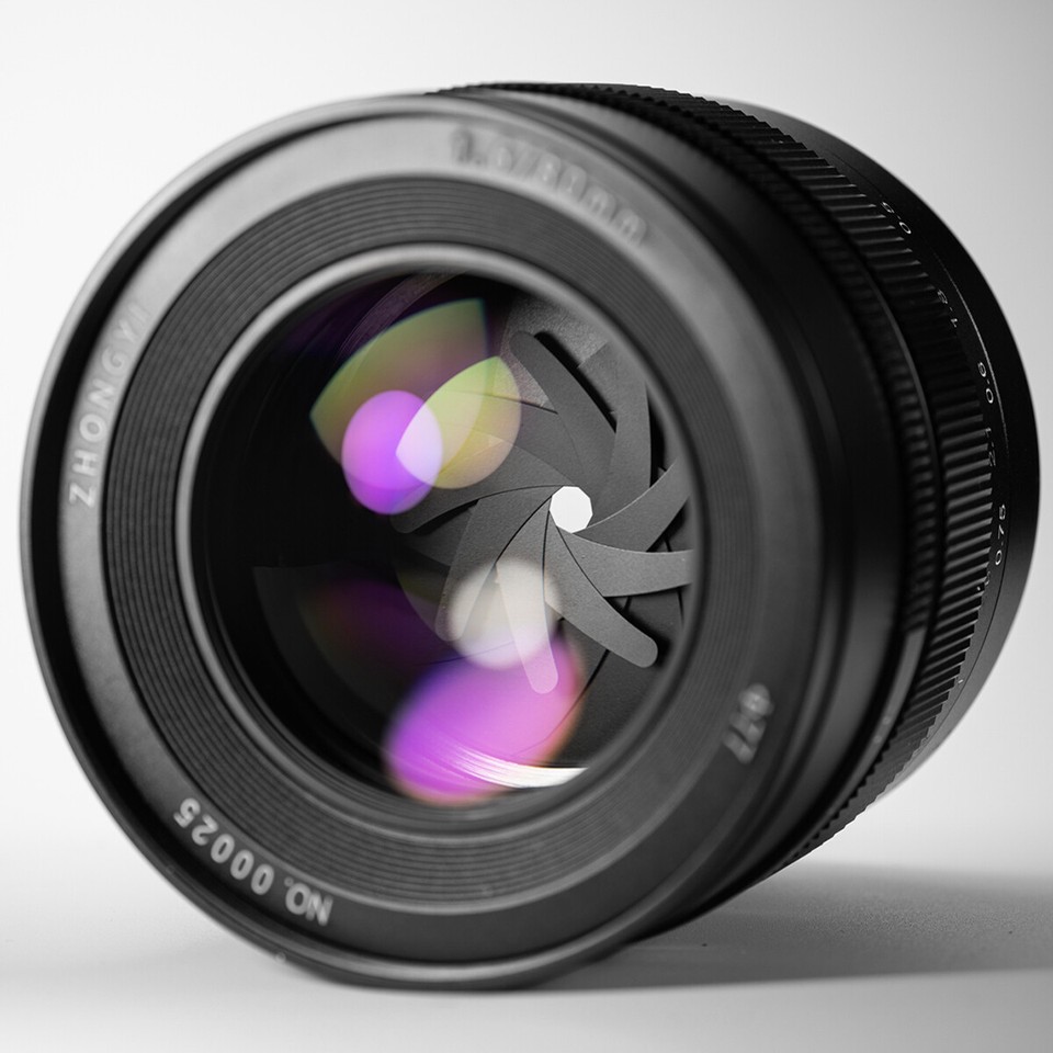 Zhongyi 80mm F1.6 Manual Large Aperture Fixed Lens For Fuji GFX ...