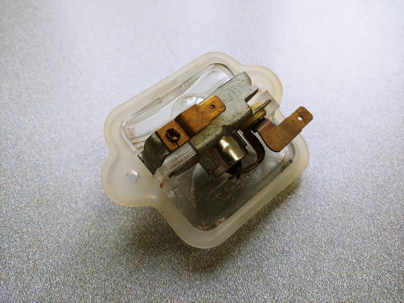 NICE USED ORIGINAL PORSCHE 911 930 FRONT TRUNK LIGHT ASSEMBLY W BULB ...