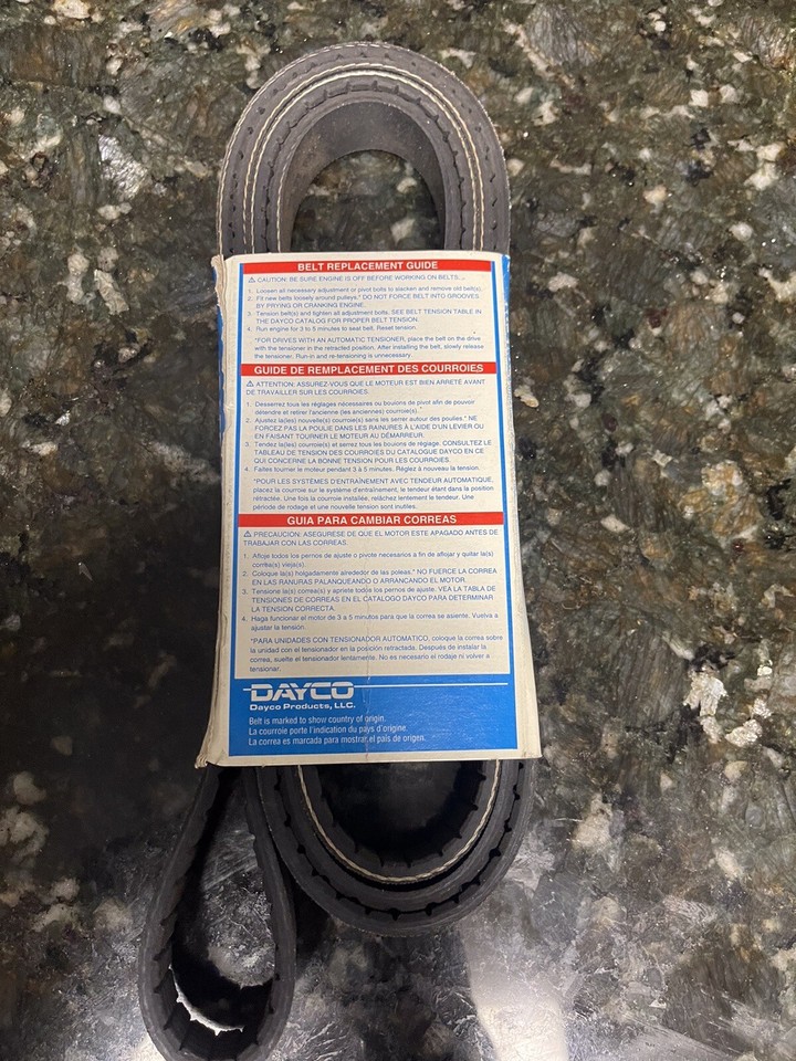 DAYCO 5060870 Serpentine Belt 6PK2210 Brand New | eBay
