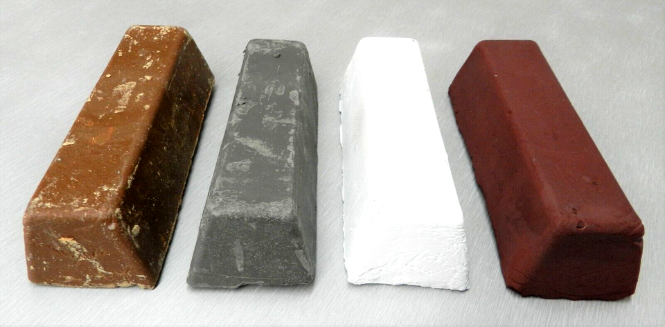 Polishing Rouge Red White Luster Grey Star Brown Tripoli Buffing ...