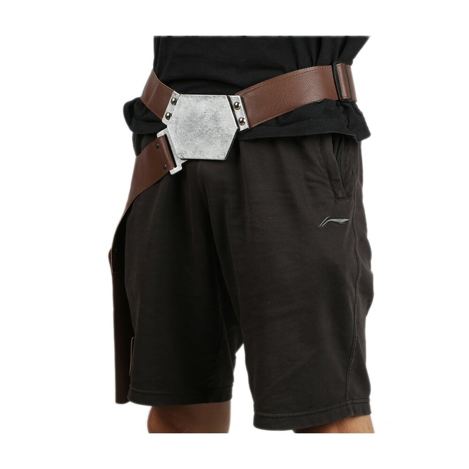 Xcoser Han Solo Belt Holste The Force Awakens Leather Halloween Cosplay ...