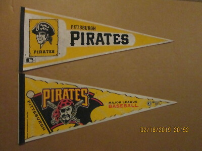 MLB Pittsburgh Pirates Vintage 1980's & 1996 Team Logo Baseball ...