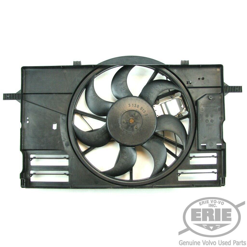 Volvo OEM Engine Radiator Cooling Fan Assembly w/Shroud for S40 V50 C30 ...