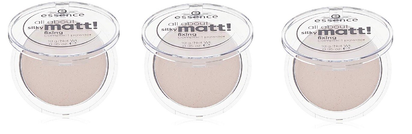Essence All About Silky Matt Fixing Compact Powder -10 Translucent Rose ...