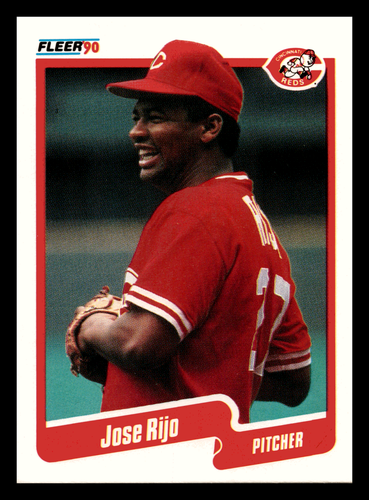 Jose Rijo 1990 Fleer #430 Cincinnati Reds Mint | eBay