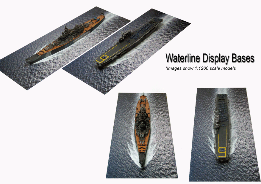 Coastal Kits Ship Display Base - for waterline models | eBay UK