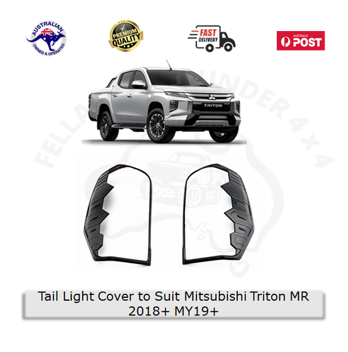 Tail Light Cover Rear Lamp Trim Protector To Suit Mitsubishi Triton MR ...