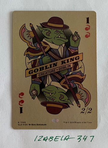 MTG Goblin King - RAINBOW FOIL - Secret Lair Drop #1705 NM/M Unplayed ...