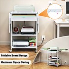 Foldable Heat Press Transfer Machine Table Stand Movable Heat Press ...