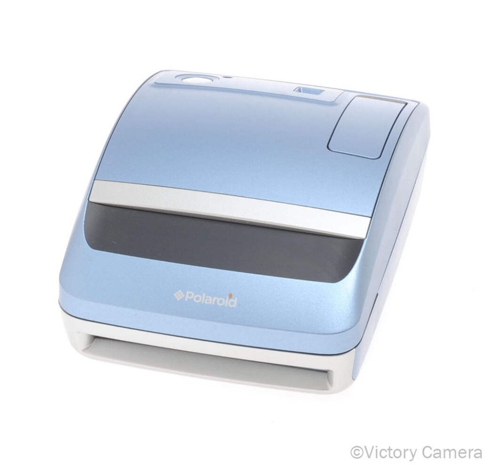 Polaroid One 600 One 600 Blue Instant Film Camera [EXC] | eBay