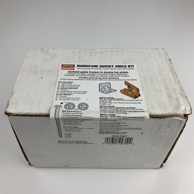 Simpson Strong-Tie HGA10KT Gusset Angle Bracket for sale online | eBay