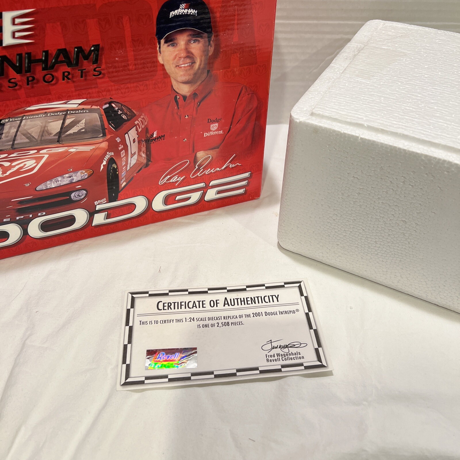 Action Sports Ray Evernham #19 DODGE “DAYTONA COUNTDOWN to 2001” Scale ...