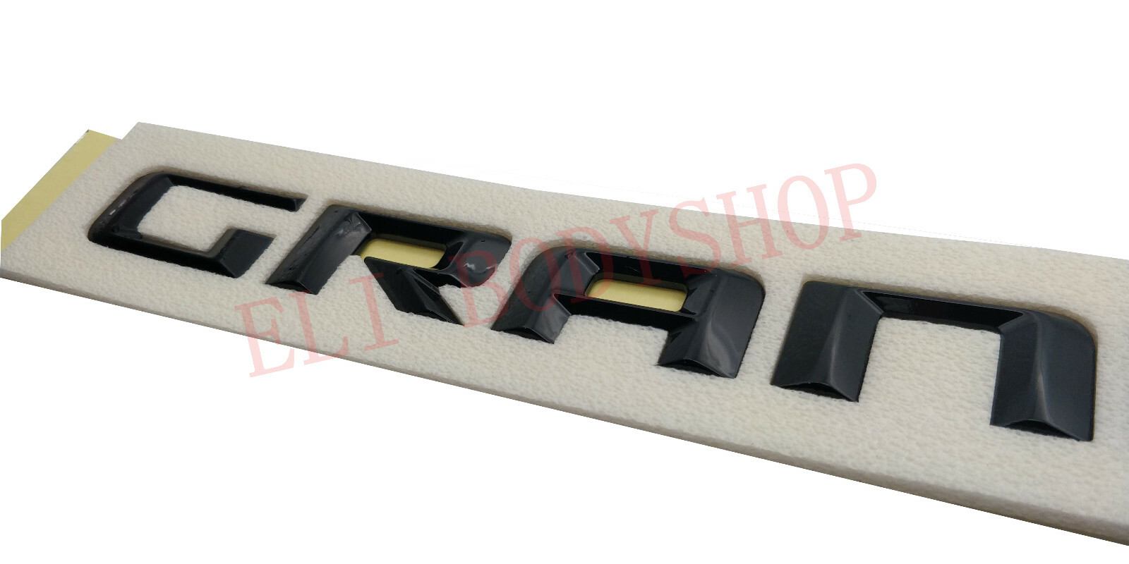 Jeep Grand Cherokee Emblems Nameplate Badges Gloss Black | 68235425AA ...