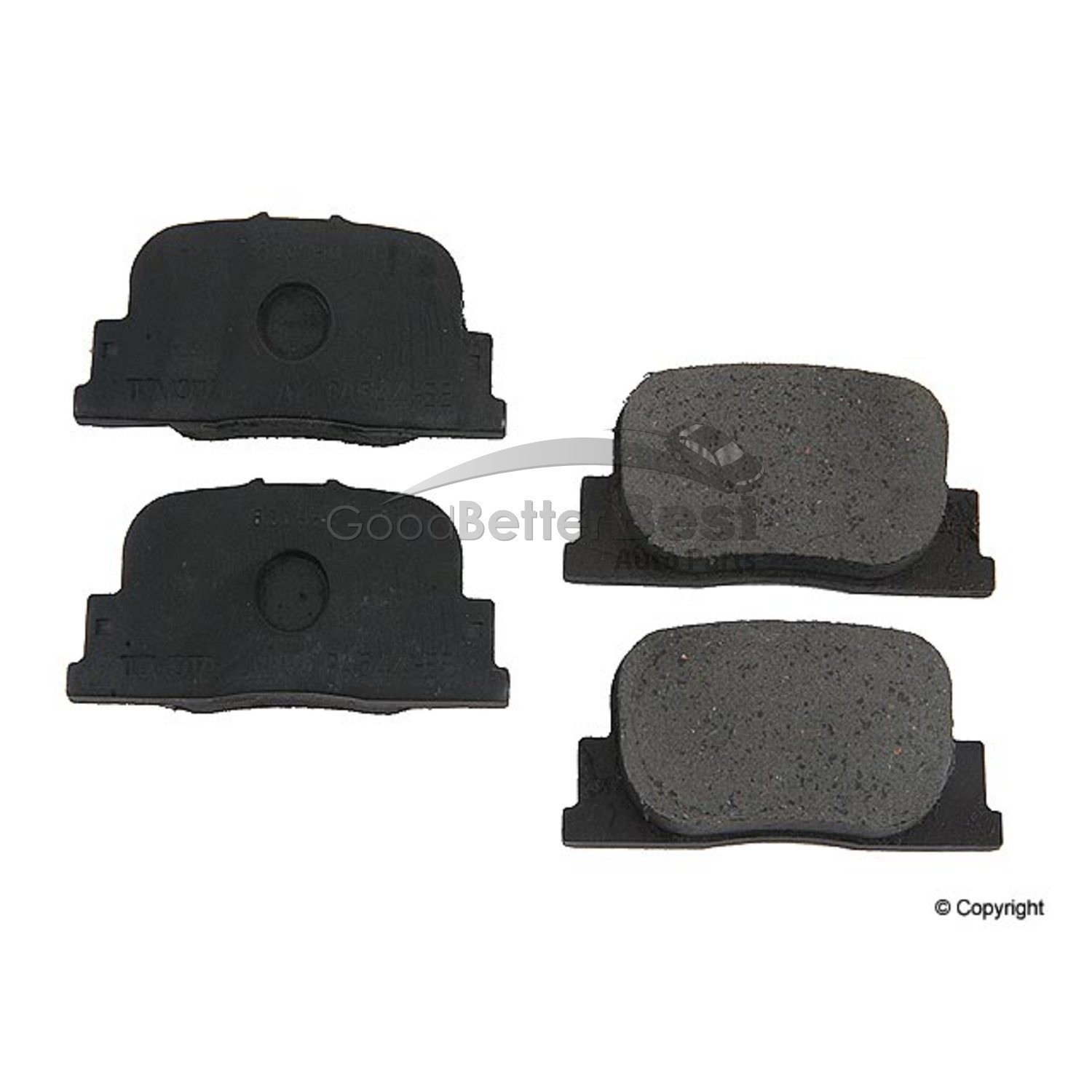 New Genuine Disc Brake Pad Set Rear 0446632030 for Lexus for Scion for ...
