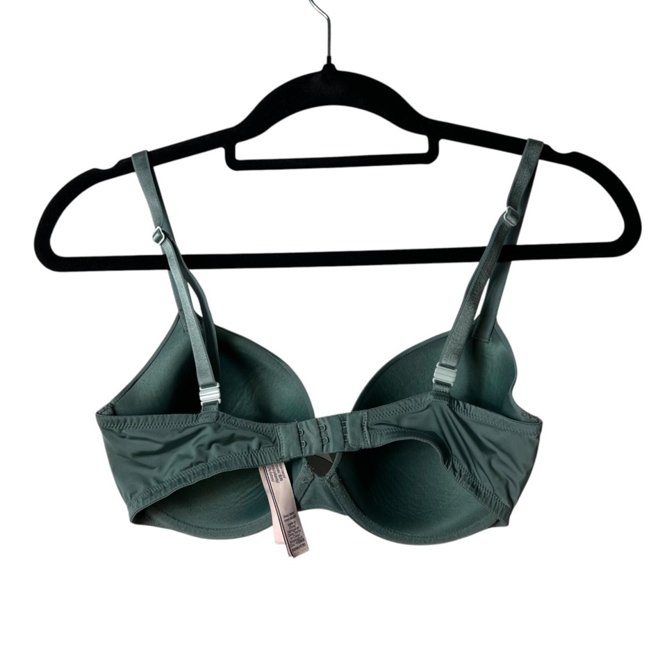 Victorias Secret Bra T-Shirt Underwire PushUp Full Coverage Size 32DD ...