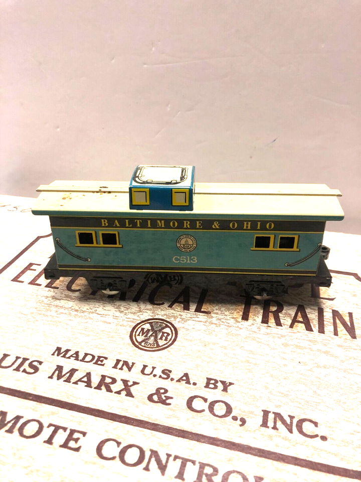 VINTAGE MARX DIESEL TYPE ELECTRIC TRAIN SET IN ORIGINAL BOX | eBay