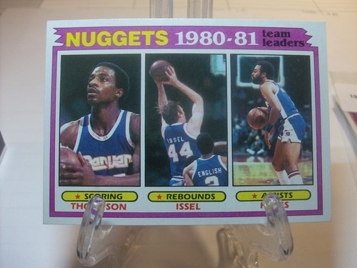 1981-82 Topps Basketball Card #49 Denver Nuggets TL (96178) | eBay
