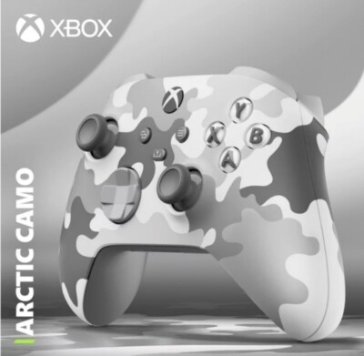 Microsoft Xbox One Wireless Controller – Arctic Camo Special Edition ...