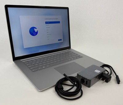 Microsoft Surface Laptop 3 1873 15" Touch AMD Ryzen 5 2.1GHz 8GB 128GB ...