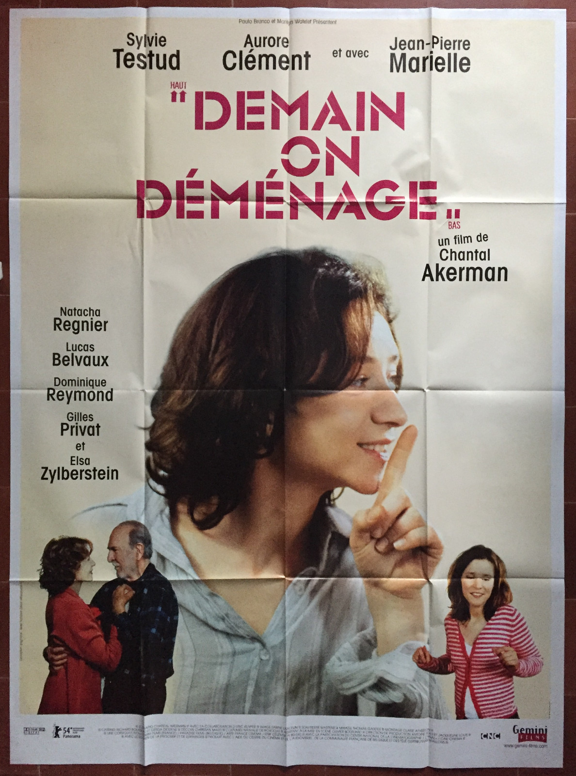Poster Tomorrow We Move Sylvie Testud Aurore Clement 120X160Cm | eBay