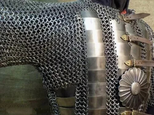Medieval Full Body Plate Armour Chainmail Armor Lamellar Armor | eBay