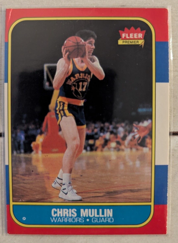 Chris Mullin Golden State Warriors 1986-87 Fleer Rookie #77 | eBay
