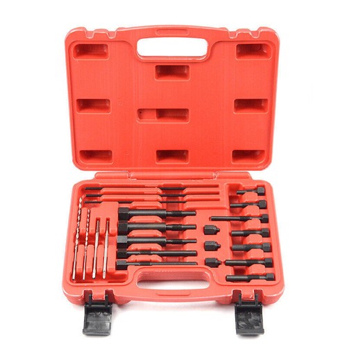 22Pc/Set M8 & M10 Glow Plug Electrode Removal Pull Plug Tool Kit for ...