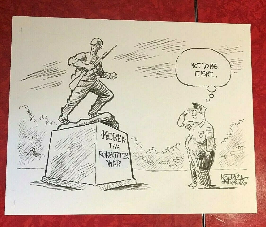Korean War Cartoon
