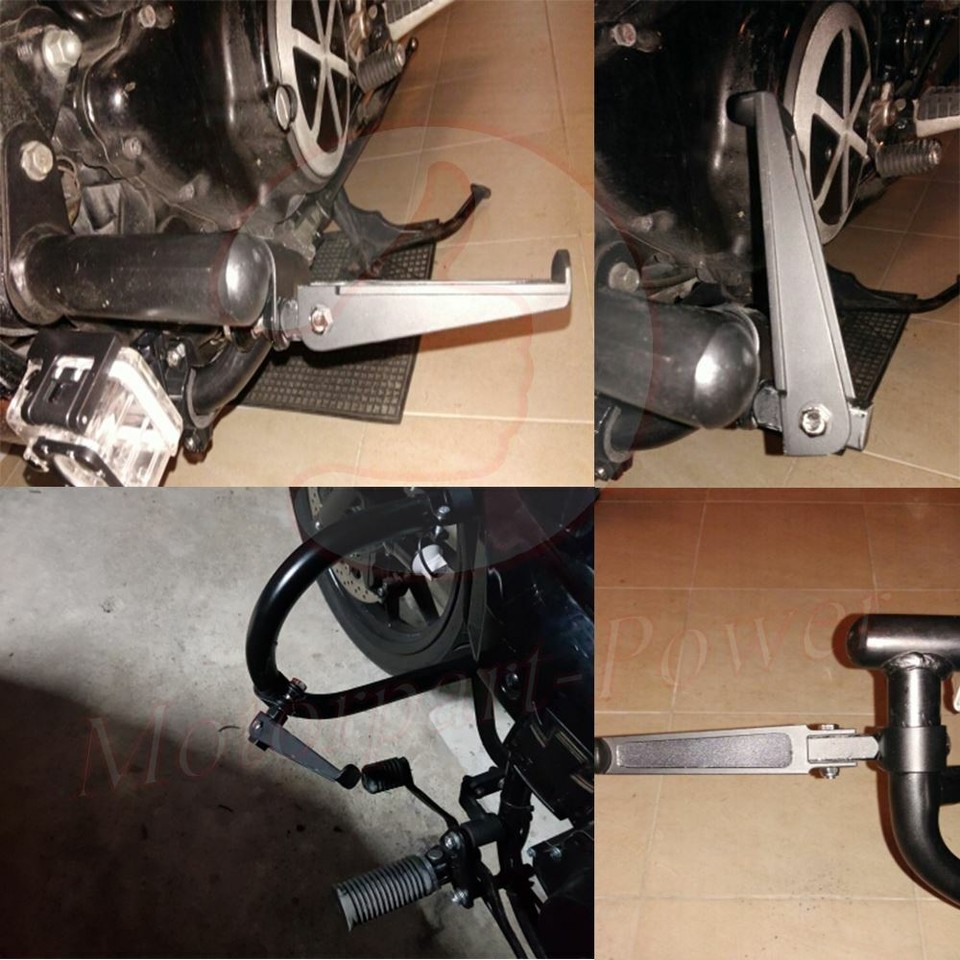 1 1/4" Highway Motorcycle Foot Pegs Footrest for Harley Touring Cruiser ...