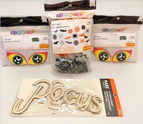 Halloween Craft Supplies DIY Stickers Room Decor Hocus Pocus Fall ...