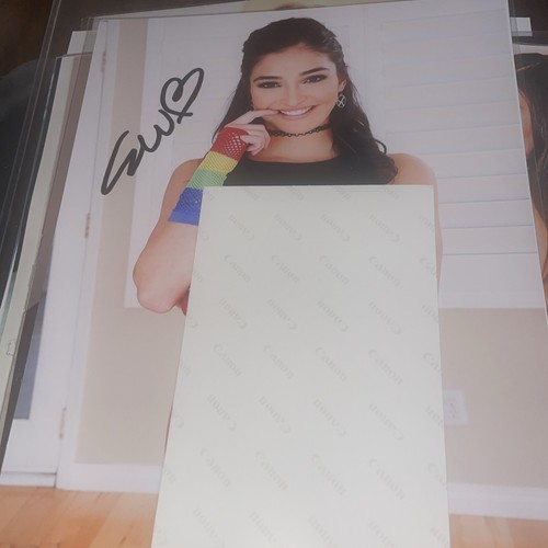 EMILY WILLIS SIGNED 8X10 PHOTO ADULT FILM STAR AUTHENTIC AUTOGRAPH COA ...