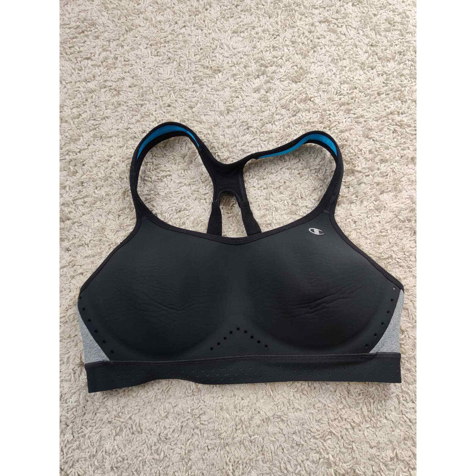 (V) Champion Women sport bra running gym casual black… - Gem