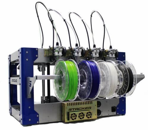 3d printer - Stacker 500, Blue, 34.5x30x24in, Brand New never been used ...