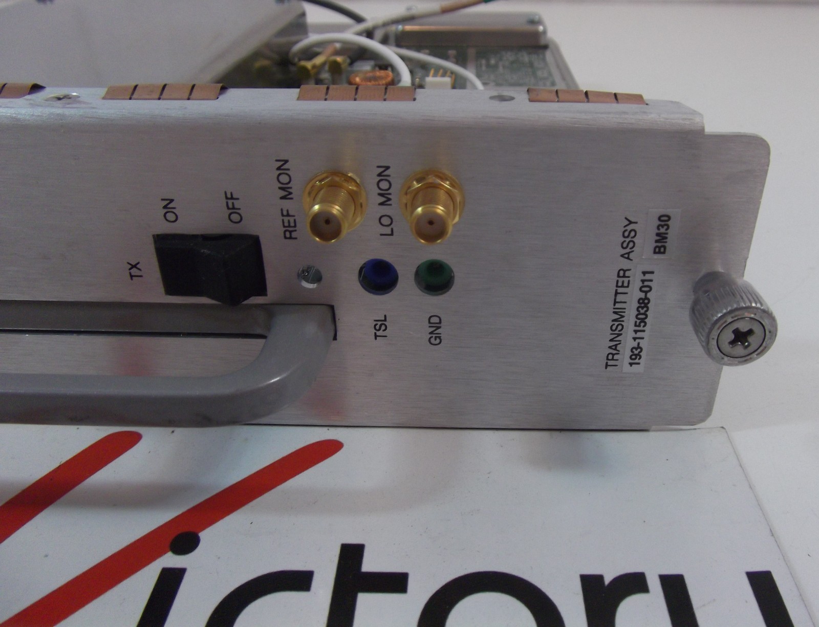 Harris Constellation 193-115038-011 BM30 6 GHz Transmitter Assembly ...